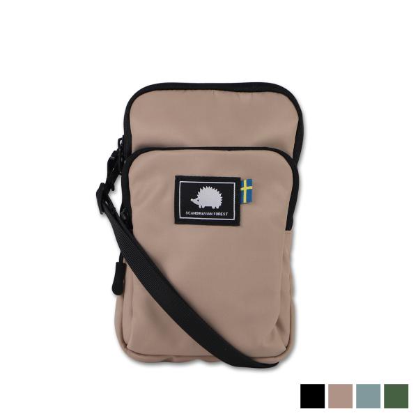 爆買【愛らしいハリネズミがトレンドマークの北欧雑貨ブランド SCANDINAVIAN FOREST】スカンジナビアンフォレストより、ちょっとしたお出かけやサブバッグにピッタリなスマホショルダーバッグの登場です。メインエリアにはオープンポケッ...