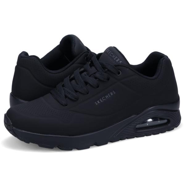 【スケッチするように新しいスタイルを描くことをコンセプトにしたブランド SKECHERS】クラシックなエアクッションスタイルの現代の快適性を取り入れた、「ウノ スタンド オン エア」のリリースです。アッパーには、穴あきタイプのなめらかなレザ...
