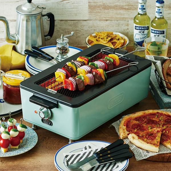 ■ブランド名 / 商品名Toffy トフィー / K-SY1■素材 / 仕様本体：アルミニウム合金焼き網：ステンレス(フッ素樹脂塗膜加工)平面プレート：アルミニウム合金(フッ素樹脂塗膜加工)電源：AC100V 50-60Hz定格消費電力：1...