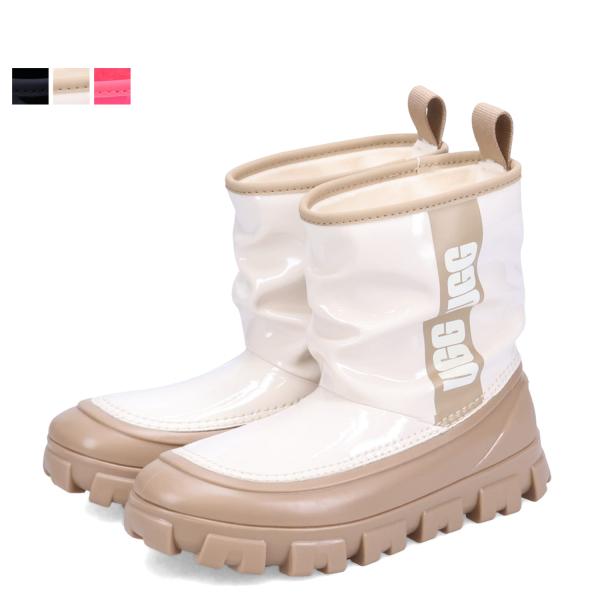 【ビーチスタイルからラグジュアリーまで世界中が認めるブランド UGG】クラシックブーツのアイコニックなルックとアウトドアにぴったりな耐候性を兼ね備えたClassic Brellah Mini(クラシック ブレラ ミニ)。撥水性のある素材と雨...