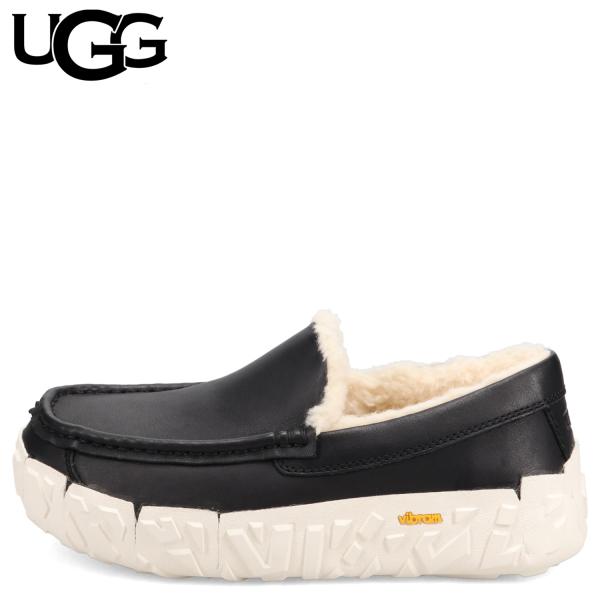 爆買【ビーチスタイルからラグジュアリーまで世界中が認めるブランド UGG】快適性と機能性が融合したローファーAscot Wrap Tech Noir(アスコット ラップ テック ノアール)。Ascot Slipper(アスコット スリッパ)...