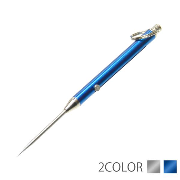 外出先へ気軽に持ち運びが可能に。繰り返し使用できる金属製の爪楊枝です。さっと取り出せるスライド式。ストッパー機能付きで固定できるので、不便なく爪楊枝を使用することができます。携帯に便利なキーリング付き。ポケットやバッグ、ポーチの中に収納しや...