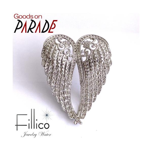 Fillico(フィリコ)の専用アクセサリー、メタルエンジェルウィング シルバー。本物の天使のような立体感のあるエレガントなエンジェルウィングです。エンジェルウィング単体でもテーブルを華やかにさせるナフキンリングやインテリアとしてもお使いい...