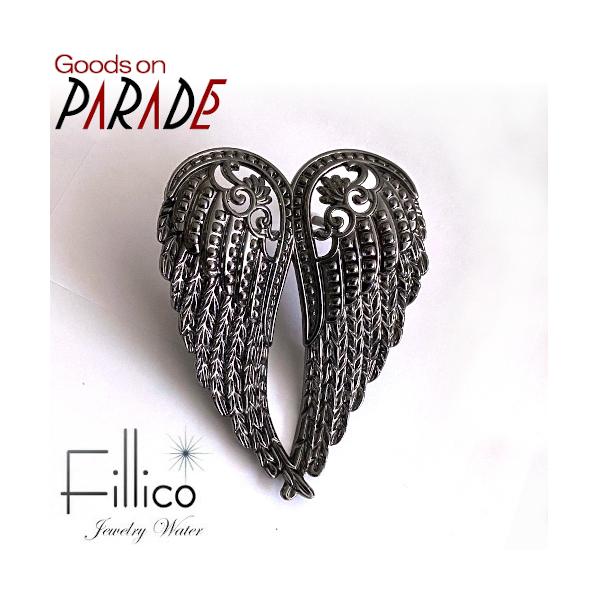 Fillico(フィリコ)の専用アクセサリー、メタルエンジェルウィング ブラック。本物の天使のような立体感のあるエレガントなエンジェルウィングです。エンジェルウィング単体でもテーブルを華やかにさせるナフキンリングやインテリアとしてもお使いい...
