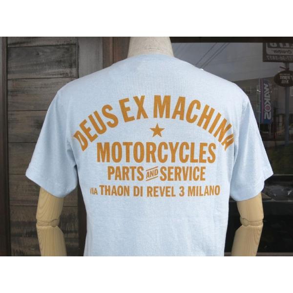 Deus Ex Machina　　= デウス エクス マキナ =DMS71885E 『 MARLE MILAN TEE 』Tシャツ 　カラー:ライトブルーMARLE MILAN TEEは、DEUS EX MACHINA 18 SPRING ...