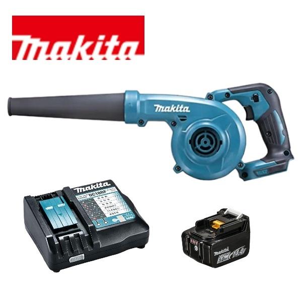 お得なバッテリー・充電器付きフルセット！【商品内容】・本体　UB144DZ・ダストバッグ・ノズル・取扱説明書・バッテリーBL1430B・急速充電器 DC18RF※単品商品の組合せになりますのでUB144DRFの化粧箱はございません。【商品詳...