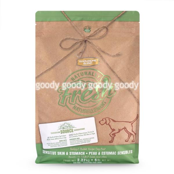 ナチュラリーフレッシュ ターキー＆ラビット【賞味期限:2027年03月10日】【全年齢対応 総合栄養食】新鮮な七面鳥・ウサギの生肉、栄養豊富な古代穀物、肥満に配慮した低GI食材、新鮮なサーモンオイルを使用したドッグフード。成犬〜シニア犬まで...