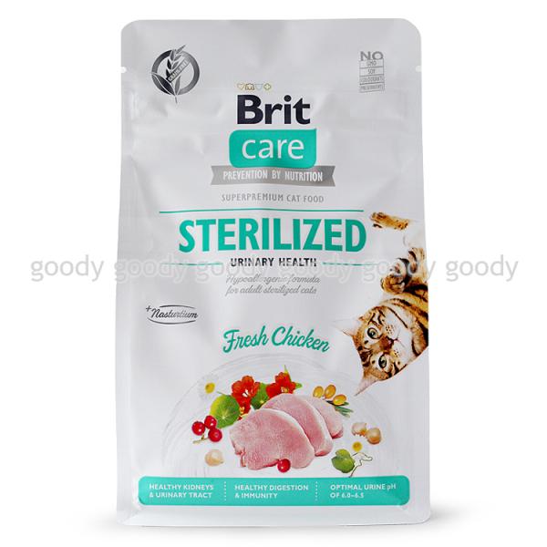 ブリット ケア キャット グレインフリー ユリナリー【賞味期限】：2026年11月19日【成猫・シニア猫用 総合栄養食】新鮮な鶏肉を使った健康な尿のための成猫用のグレインフリーフード。天然の抗酸化物質とビタミン E が豊富な果物とハーブを含...