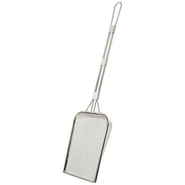 【ご購入後の当店からの連絡はご登録のメールアドレスに通知いたします。必ずご確認ください】【商品概要】外寸 :揚げ部:130×160mm 柄:300mm製品重量:210g材質:ステンレス【商品説明】【商品詳細】ブランド：新越金網商品種別：ホー...