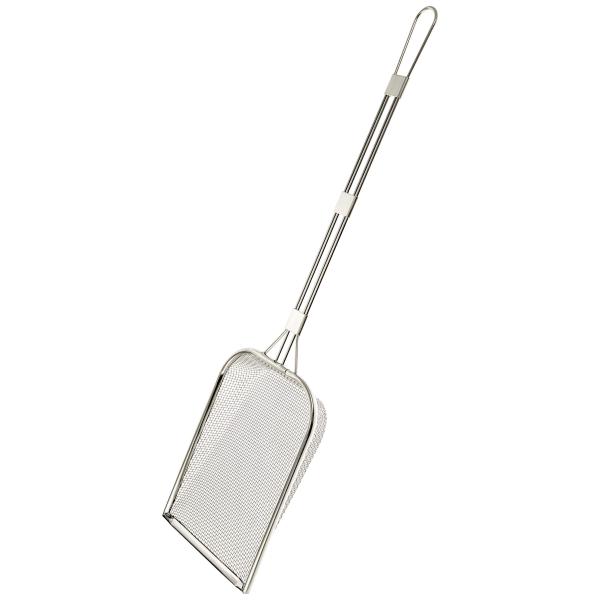 【ご購入後の当店からの連絡はご登録のメールアドレスに通知いたします。必ずご確認ください】【商品概要】外寸:揚げ部:145×185mm柄:350mm製品重量:250g材質:ステンレス色:?シルバー網目:10メッシュ【商品説明】【商品詳細】ブラ...