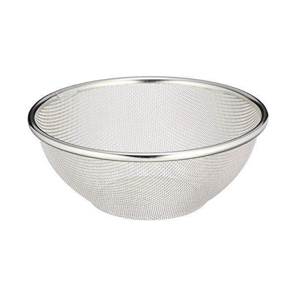 【ご購入後の当店からの連絡はご登録のメールアドレスに通知いたします。必ずご確認ください】【商品概要】外寸:19cm H76mm製品重量:128g材質:18-8ステンレスサイズ(cm):19金網ならではの水切れ性はそのままに、太線仕様の金網の...