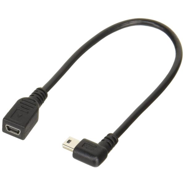 【ご購入後の当店からの連絡はご登録のメールアドレスに通知いたします。必ずご確認ください】【商品概要】端子 : 右向きL型・オス - メス長さ : 20 cm【商品説明】説明miniUSB延長ケーブル【商品詳細】ブランド：変換名人商品名：変換...