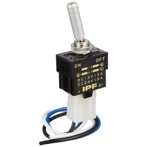 【ご購入後の当店からの連絡はご登録のメールアドレスに通知いたします。必ずご確認ください】【商品概要】内容:スイッチ・コード付コネクターON-OFF用トグルスイッチLEDインジケーター付きスイッチ12V・24V共用タイプ【商品説明】【商品詳細...