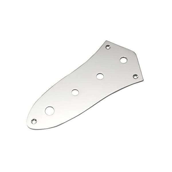 【ご購入後の当店からの連絡はご登録のメールアドレスに通知いたします。必ずご確認ください】【商品概要】ジャズベ用金属合金製取り付けネジの間隔：50.1mmと122.2mmサイズ：150.5 x67.8 x2mmパッケージ内容:1個【商品説明】...