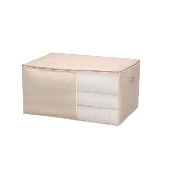 【ご購入後の当店からの連絡はご登録のメールアドレスに通知いたします。必ずご確認ください】【商品概要】通気性に富む素材を使用していますので、カビがつきにくく保存用に便利です。通気性がよい不織布製 ロング&amp;かさ高ふとんがラクラク入る大型...