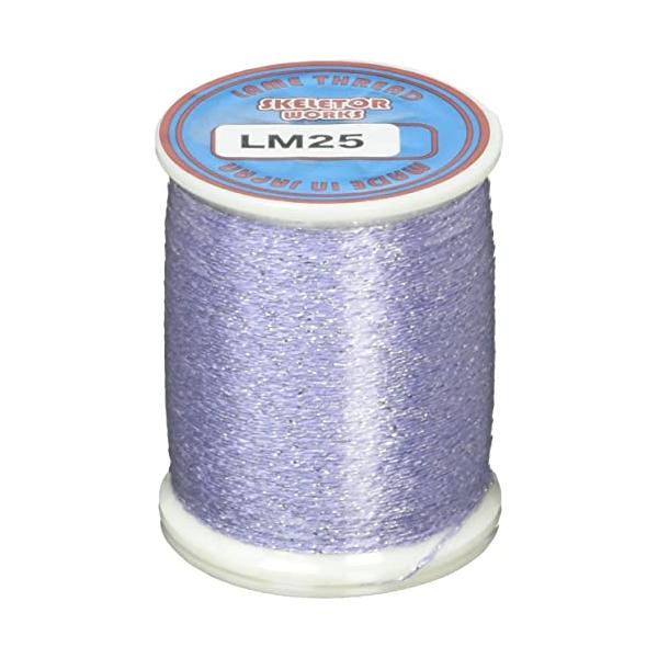 【ご購入後の当店からの連絡はご登録のメールアドレスに通知いたします。必ずご確認ください】【商品概要】LM25150m巻シルバー/ラベンダー【商品説明】★ブランクの総巻きおよびガイド巻きに最適なラメスレッドです。エポキシ塗装によるハジキもなく...