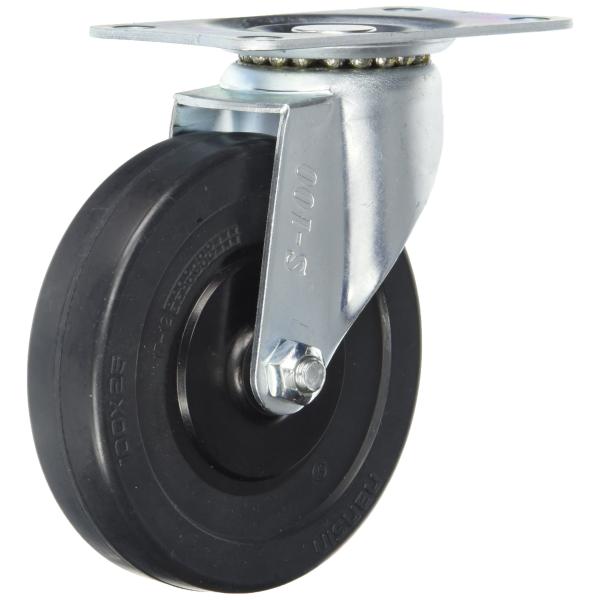 【ご購入後の当店からの連絡はご登録のメールアドレスに通知いたします。必ずご確認ください】【商品概要】プレート仕様 自在φ100ゴム車輪【商品説明】【商品詳細】ブランド：ナンシン商品種別：産業・研究開発用品商品名：ナンシン 一般キャスター プ...