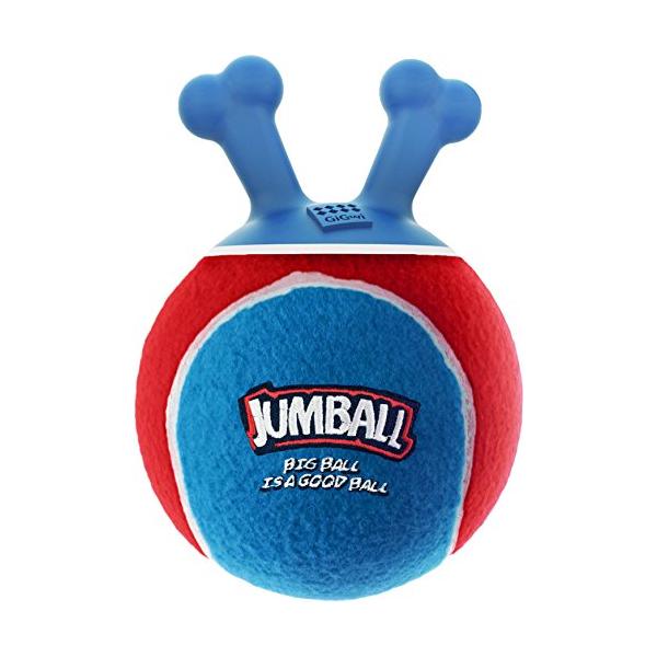 【ご購入後の当店からの連絡はご登録のメールアドレスに通知いたします。必ずご確認ください】【商品概要】商品名：ＧｉＧｗｉ　ジャンボール　Ｍ（テニスボール）ブランド名：GiGwi生産国：中国サイズ：高さ27.5cm x 幅14cm x 奥行14...