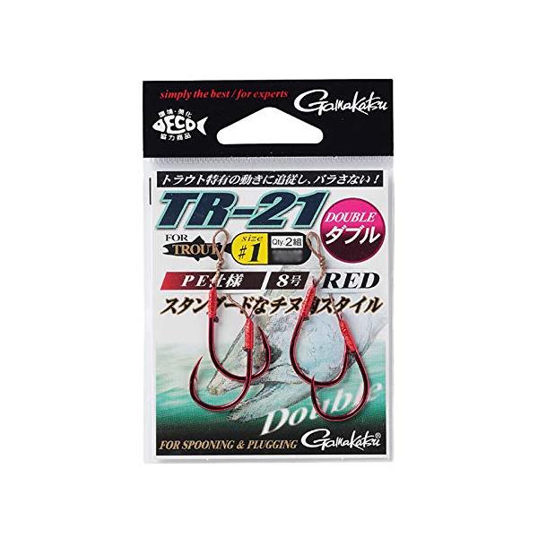 【ご購入後の当店からの連絡はご登録のメールアドレスに通知いたします。必ずご確認ください】【商品概要】号数:#1入数:2組入小型ジグ、ミノーからスプーンまで、あらゆるルアーに対応するスイミングフックのニュースタンダード。チヌ 使用魚の食性を刺...