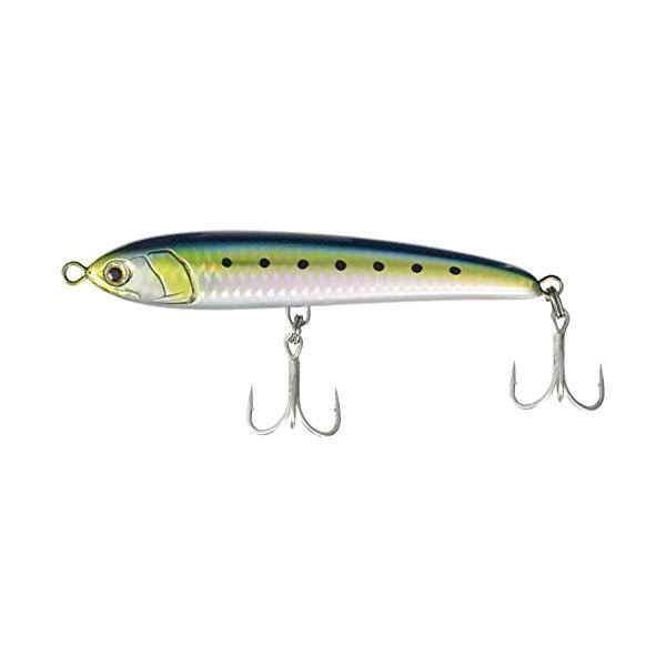 【ご購入後の当店からの連絡はご登録のメールアドレスに通知いたします。必ずご確認ください】【商品概要】主な対応魚種:カツオ シイラ マグロタイプ:フローティングサイズ:130mm/重量:30gカラー:イワシ B01H針(標準装備):#1リング...