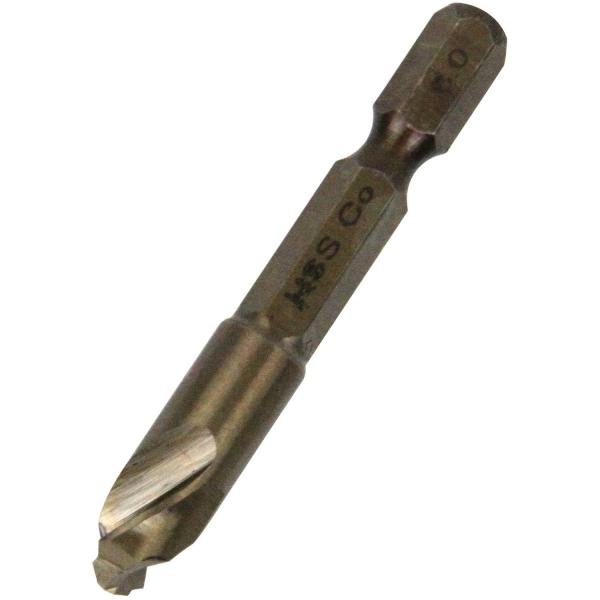 【ご購入後の当店からの連絡はご登録のメールアドレスに通知いたします。必ずご確認ください】【商品概要】サイズ:8.0mm標準穴あけ可能厚:(ステンレス)1.0mm・(鉄)2.0mm軸:六角軸6.35mm使用電動工具:充電式インパクトドライバー...