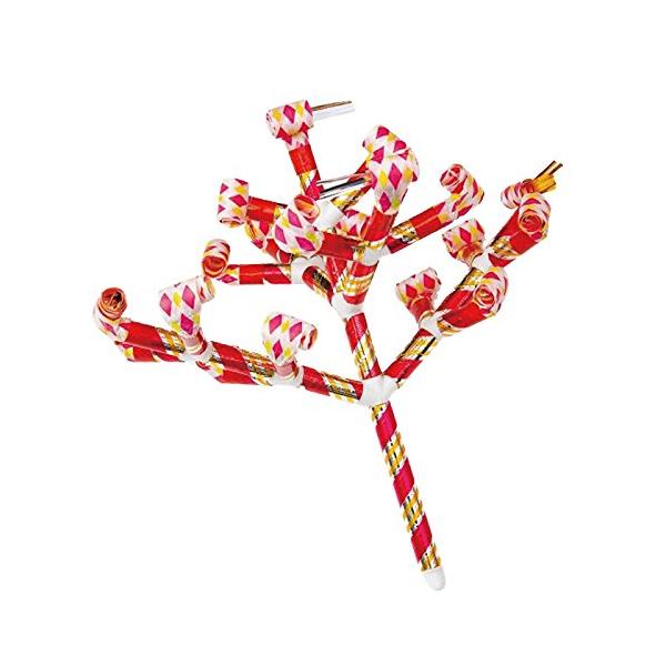 【ご購入後の当店からの連絡はご登録のメールアドレスに通知いたします。必ずご確認ください】【商品概要】19個の拭き戻しが付いたビッグ吹き戻しです。吹き戻しを吹くと紙の音はしますが、笛のような音は鳴らないタイプです。色は選べません。注文後、赤、...