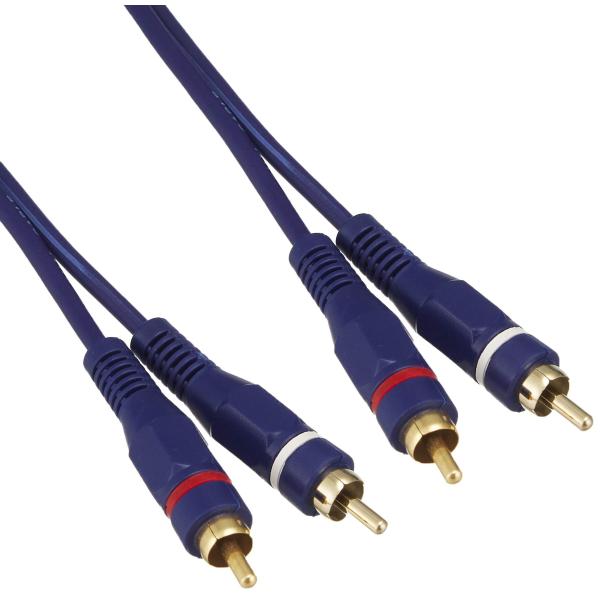 【ご購入後の当店からの連絡はご登録のメールアドレスに通知いたします。必ずご確認ください】【商品概要】オーディオケーブル (RCA ×2 - RCA ×2)RCAピンプラグ×2 - RCAピンプラグ×2ミキサー、AVアンプ、MD、CD等の接続...