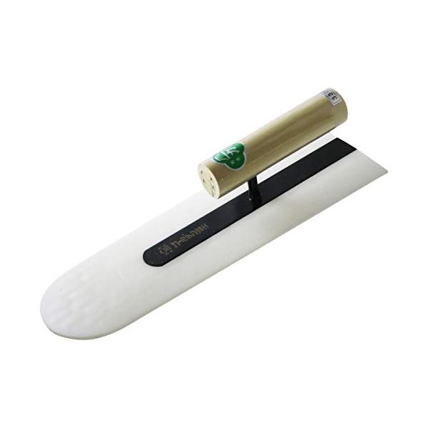 【ご購入後の当店からの連絡はご登録のメールアドレスに通知いたします。必ずご確認ください】【商品概要】従来の木鏝の代わりに用いられる、プラスチック鏝。木鏝より、耐久性があります。裏面には、半円型の溝(パターン)があり、鏝ムラが良く取れます。土...