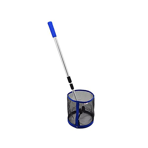 【ご購入後の当店からの連絡はご登録のメールアドレスに通知いたします。必ずご確認ください】【商品概要】SIZE : 直径：23cm 長さ：43-96cm 重量：0.45KG。伸縮と角度調整ができます。軽くて頑丈。面倒な玉拾いがワンプッシュで！...