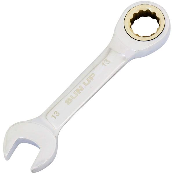 【ご購入後の当店からの連絡はご登録のメールアドレスに通知いたします。必ずご確認ください】【商品概要】狭い場所に便利。ギヤ数72山/送り角度5度細かくギヤが利くので振り幅が狭い場所で便利。ボルト・ナットの締め緩めに。二面幅サイズ: 13mm全...