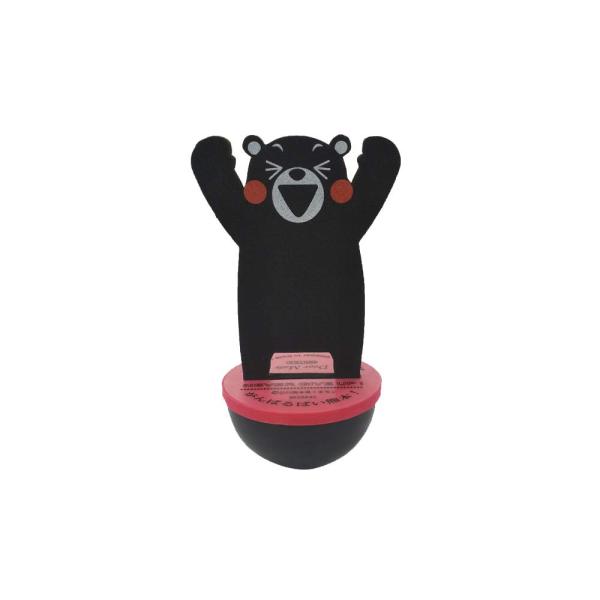 【ご購入後の当店からの連絡はご登録のメールアドレスに通知いたします。必ずご確認ください】【商品概要】くまモン本体素材": EVA、PE半球体素材":ポリブタジエンゴムストッパーサイズ: W62mm×D62mm×H110mmパッケージサイズ:...