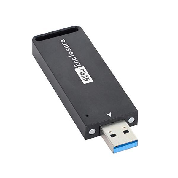 【ご購入後の当店からの連絡はご登録のメールアドレスに通知いたします。必ずご確認ください】【商品概要】USB 3.1 Gen2 10Gbps to NVME PCI-E M-Key ソリッドステートドライブ 外部エンクロージャ 2230/22...