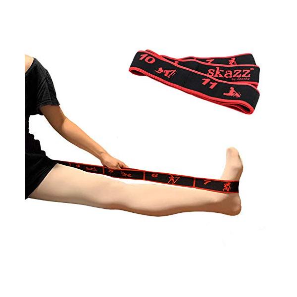 【ご購入後の当店からの連絡はご登録のメールアドレスに通知いたします。必ずご確認ください】【商品概要】サンシャのサブブランド、skazzから、開脚ストレッチに効果的なトレーニンググッズが登場です！両端が輪形になっているので、手や足先をかけて、...