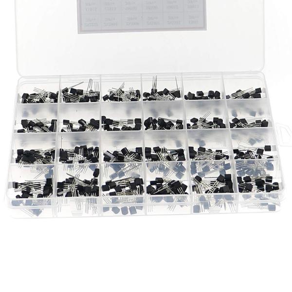 【ご購入後の当店からの連絡はご登録のメールアドレスに通知いたします。必ずご確認ください】【商品概要】トランジスタが含まれています：9012 9013 9014 9015 8050 8550 2222 3904 3906 A1015 C181...