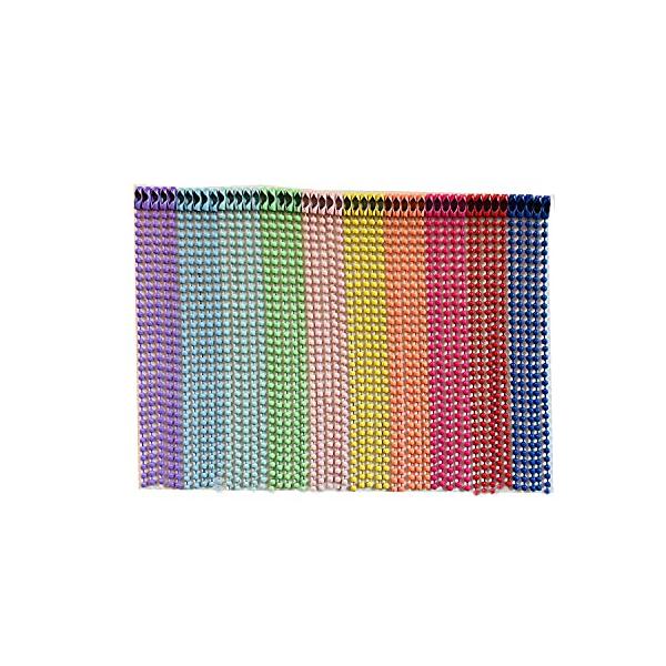 【ご購入後の当店からの連絡はご登録のメールアドレスに通知いたします。必ずご確認ください】【商品概要】材質 : メタル 　カラー:10色各5個　サイズ：2.4mm*12cmマルチに使用できる大人気のボールチェーンです。 接続金具は引き輪ではな...