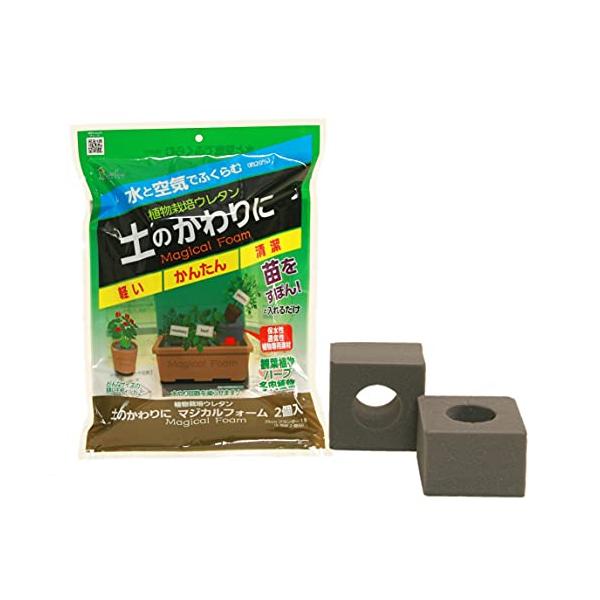 【ご購入後の当店からの連絡はご登録のメールアドレスに通知いたします。必ずご確認ください】【商品概要】土の代わりにマジカルフォーム　軽い　かんたん　清潔　水やり回数を減らします【商品説明】説明土の代わりにマジカルフォーム(観葉専用ウレタン)で...