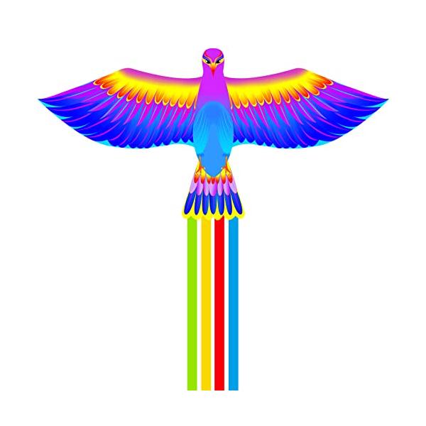 【ご購入後の当店からの連絡はご登録のメールアドレスに通知いたします。必ずご確認ください】【商品概要】【不死鳥の型】華やかな不死鳥の凧が空に飛んでいる姿はとても素敵な感じを与えます。色とりどりで長いリポンはまるで不死鳥が飛んだ後、残った虹のよ...