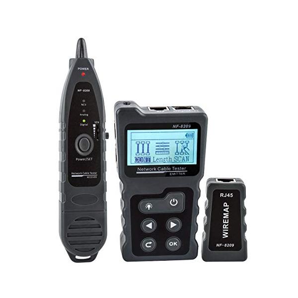 【ご購入後の当店からの連絡はご登録のメールアドレスに通知いたします。必ずご確認ください】【商品概要】【多機能なテスター】本製品はエミッタ、レシーバーとリモートの3つの部分で構成されています。標準および非標準のPoE機器検出、ケーブル長測定、...