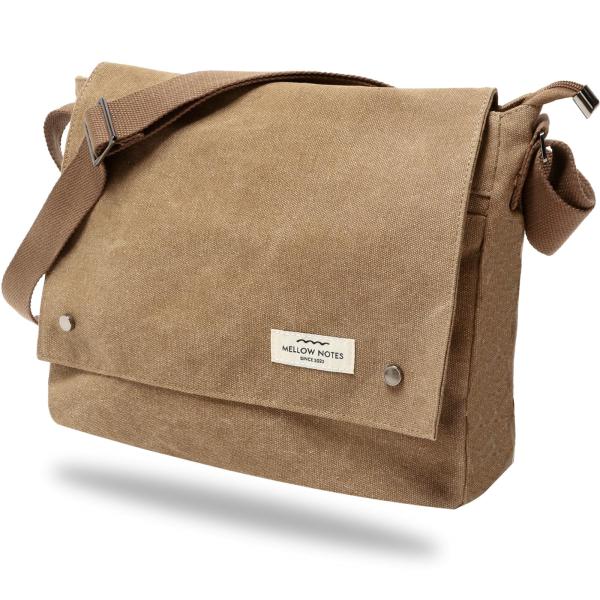 【ご購入後の当店からの連絡はご登録のメールアドレスに通知いたします。必ずご確認ください】【商品概要】??【素材】コットンキャンバス（綿・帆布）　裏地：ポリエステル 　　自然素材のコットンキャンバスは厚手の質感と手触りが心地良いショルダーバッ...