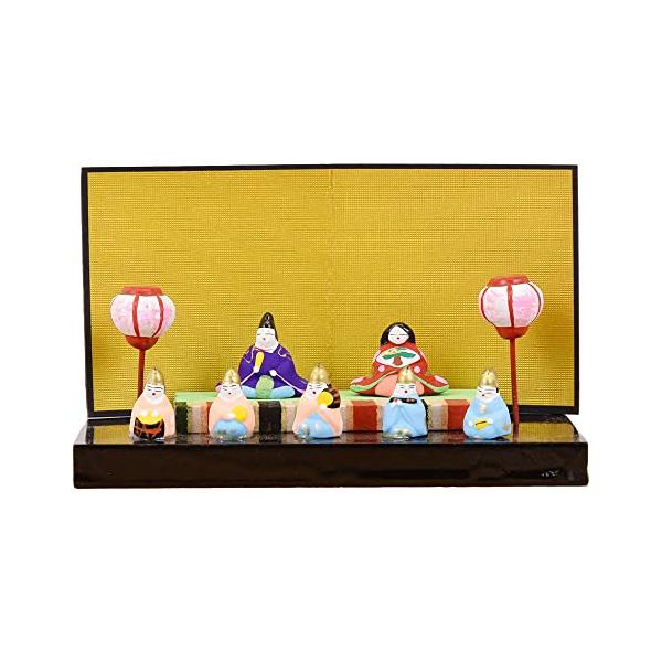 【ご購入後の当店からの連絡はご登録のメールアドレスに通知いたします。必ずご確認ください】【商品概要】サイズ：横幅11×奥行6×高さ7cm　雛人形 ミニ コンパクト ひな人形 かわいい雛人形 コンパクト ミニ かわいい ひな人形女の子の初節句...