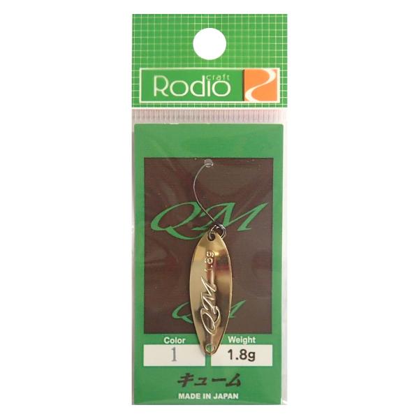 【ご購入後の当店からの連絡はご登録のメールアドレスに通知いたします。必ずご確認ください】【商品概要】商品名:QM(キューム)カラー:#1 ゴールドサイズ:1.8g部門名:ユニセックス・ユース【商品説明】【商品詳細】ブランド：Rodiocra...