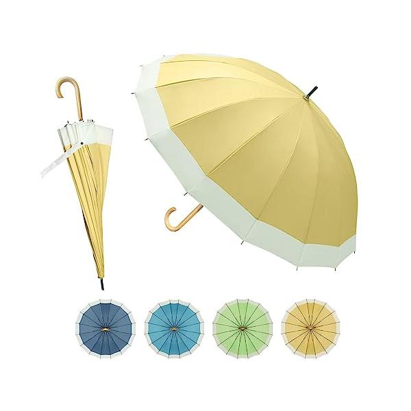 【ご購入後の当店からの連絡はご登録のメールアドレスに通知いたします。必ずご確認ください】【商品概要】【16本骨長傘&amp;耐風構造】傘骨と中棒は全体で高強度グラスファイバーで作られます。通常の8本骨長傘より、16本の傘骨まで増やし、空気力...