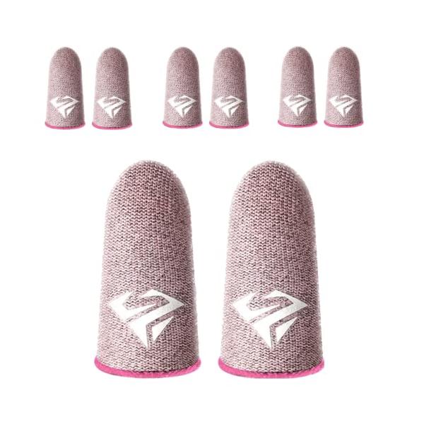 【ご購入後の当店からの連絡はご登録のメールアドレスに通知いたします。必ずご確認ください】【商品概要】【商品説明】【商品詳細】ブランド：ノーブランド品商品名：ゲーミング 指サック ゲーム用 荒野行動 PUBG 高級 6枚 ピンク 手汗対策製造...