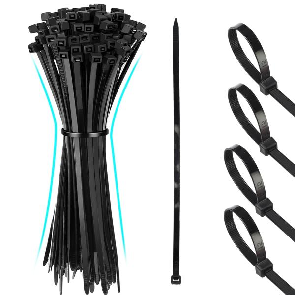 【ご購入後の当店からの連絡はご登録のメールアドレスに通知いたします。必ずご確認ください】【商品概要】耐熱性と耐候性: ケーブルタイや他の物体が誤って加熱された場合でも、黒のケーブルタイを安全に使用できます。直射日光の下で屋外で使用できます。...