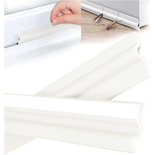 【ご購入後の当店からの連絡はご登録のメールアドレスに通知いたします。必ずご確認ください】【商品概要】☆【商品仕様】商品名：隙間テープ 素材：ナイロン、PUフォーム サイズ：全長10m×横幅3cm×高さ0.7cm 厚さ0.2cm 色：ホワイト...