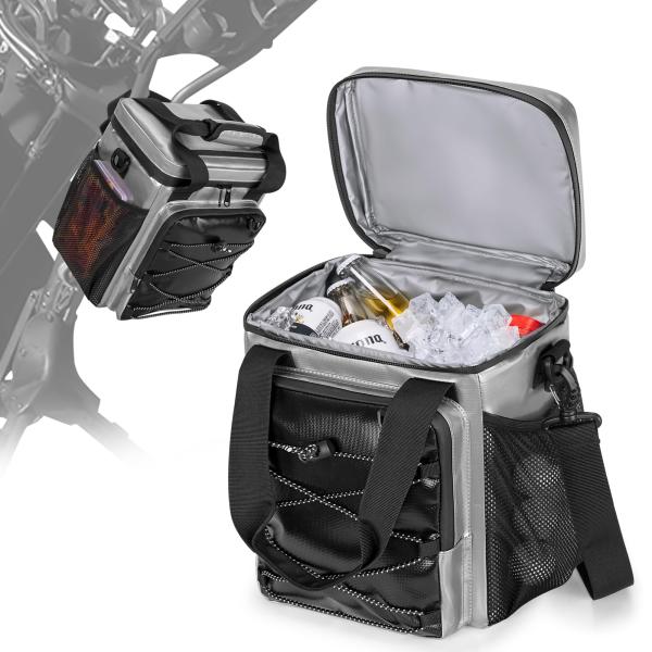 【ご購入後の当店からの連絡はご登録のメールアドレスに通知いたします。必ずご確認ください】【商品概要】収納力抜群：ゴルフクーラーバッグは最大12缶の飲み物を収納でき、ゴルフカートに固定でき、ほとんどのゴルフカートにフィットします。断熱性と漏れ...