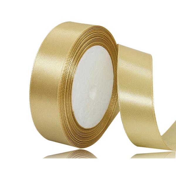 【ご購入後の当店からの連絡はご登録のメールアドレスに通知いたします。必ずご確認ください】【商品概要】素材-片面ポリエステルリボン、高品質無地サテンリボン ソフトで滑らかな表面リボンの幅は25mm（2.5cm）、長さは23m（25ヤード）で、...