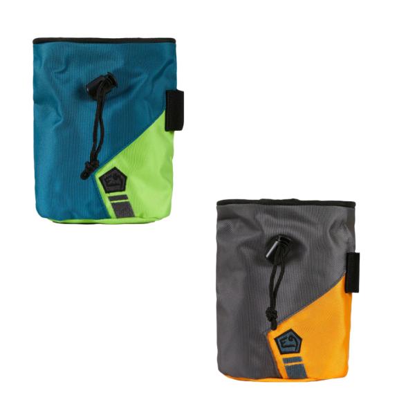 クライミング用チョークバック色合いが可愛いE9の腰巻型チョークバック