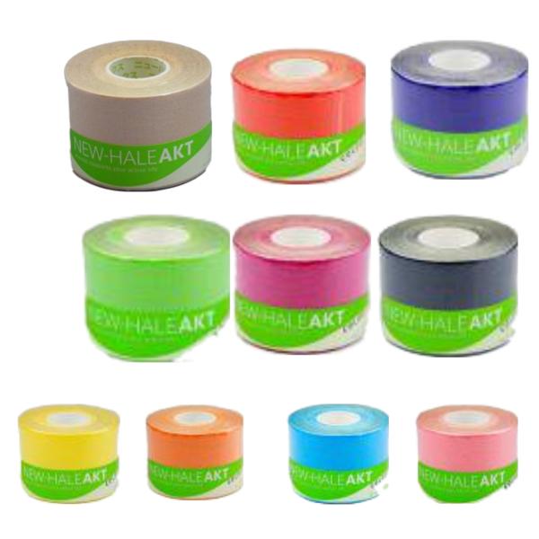 【商品名】New-HALE AKT 5m×幅5cm【ブランド】New-HALE/ニューハレ【サイズ】5m×幅5cmクライミング　ボルダリング　トレラン　スポーツ　テーピング粘着性伸縮包帯（キネシオロジーテープ）で一番良く使われているサイズで...