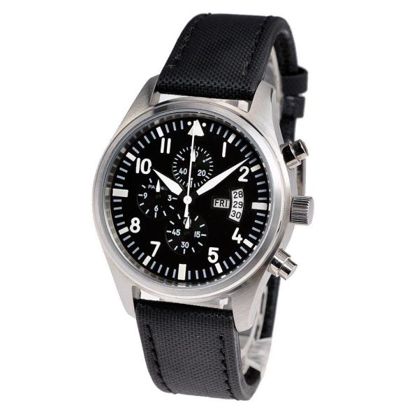 商品データ●新品●クロノグラフムーブメントCal:OS20 ●曜日、日付表示●ケースサイズ：約42mm●ケース厚：約15mm●50m防水●ケース素材：ステンレス316L無垢●ベルト素材：ナイロン+レザー●ミネラル風防●裏スクリューバック●簡...